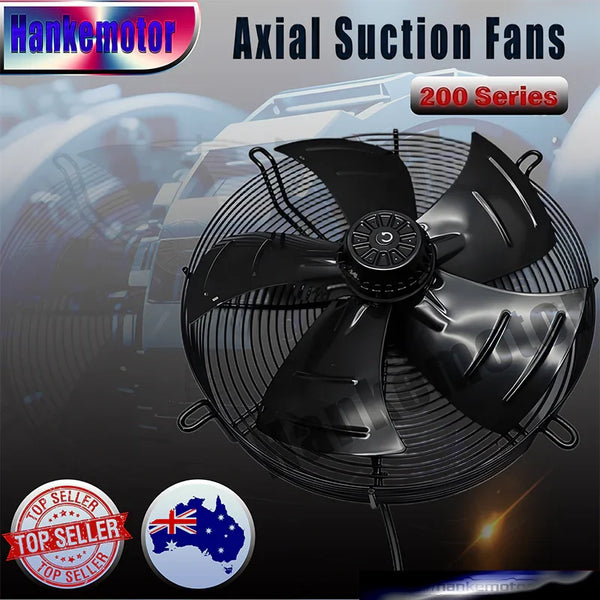 Brand-new 4pole 1380rpm Axial Fan YWF4E 200mm 1 Phase 240V for Suction