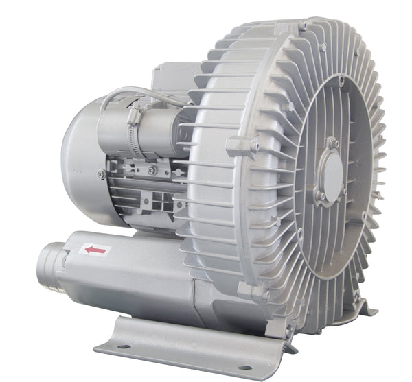 11kw/15hp Three phase VORTEX Air blower Gas pump High pressure suction ...