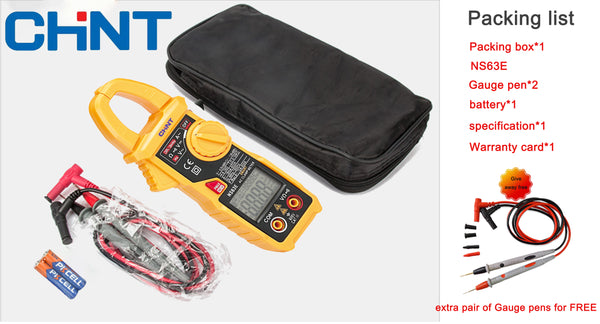 Chint NS63E high precision measuring meter Handheld tongs electrical m ...